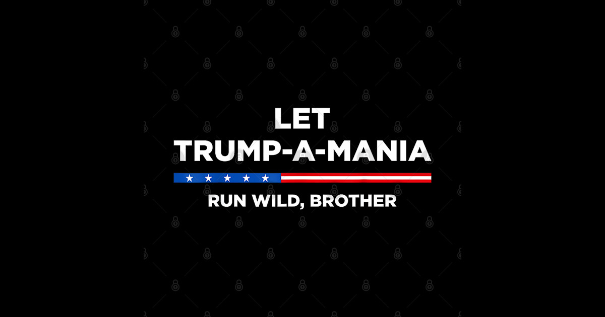 Trumpamania Trump 2024 - Trumpamania Trump 2024 - Sticker | TeePublic