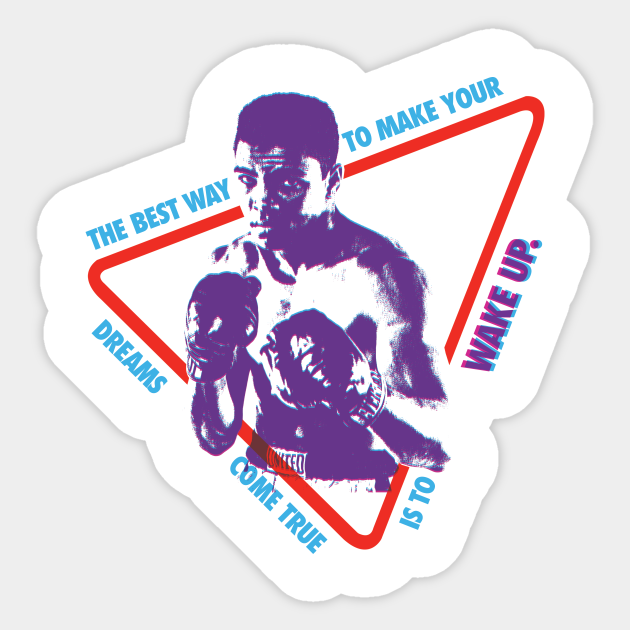 Ali - Muhammad Ali - Sticker | TeePublic