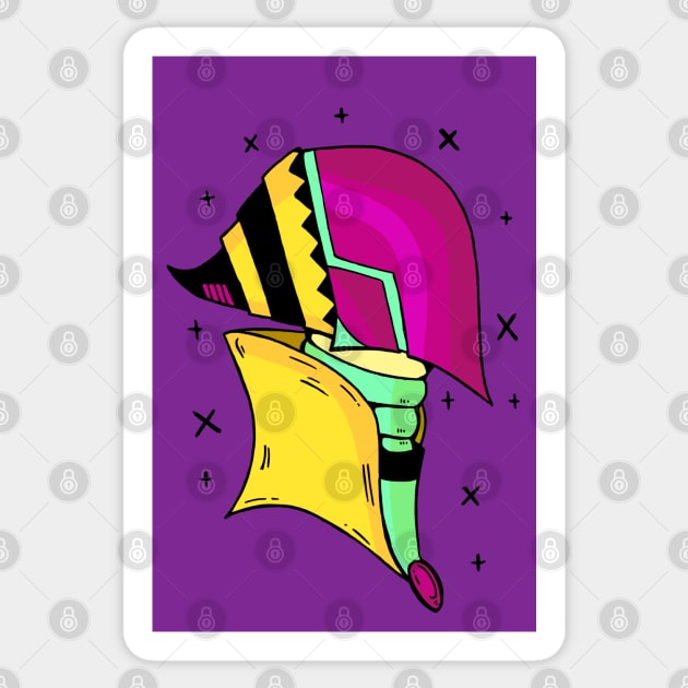 Cyberpunk Bee Sting Helmet - Cyberpunk - Sticker | TeePublic