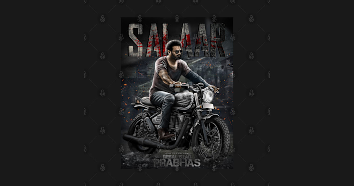 Salaar Fanart - Prabhas - T-Shirt | TeePublic
