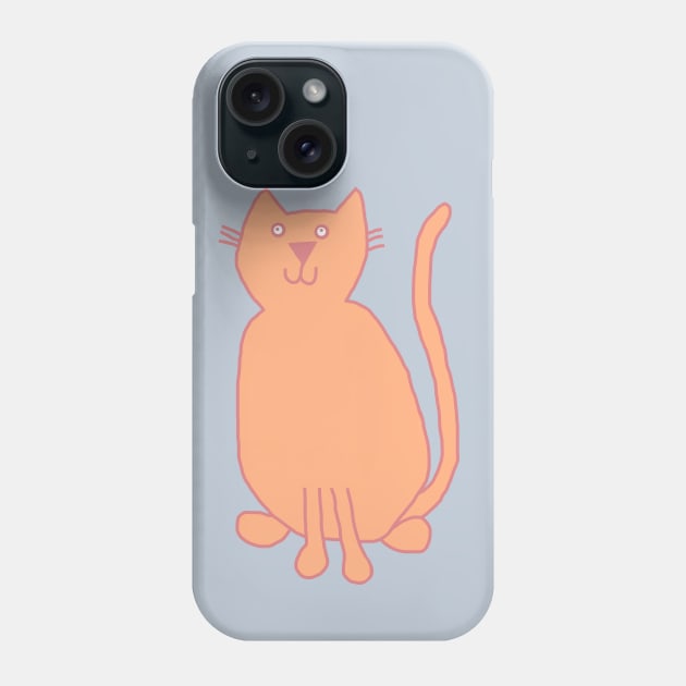 Cute Cat Peach Fuzz Pantone Color of the Year 2024 - Peach Fuzz - Phone ...