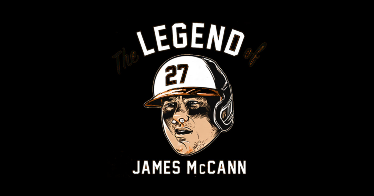The Legend Of Mccann - Baseball - Sticker | TeePublic