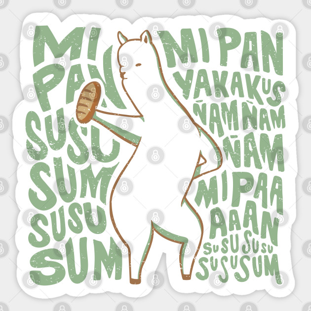 Mi pan Su Su Sum - Mi Pan Su Su Su - Sticker | TeePublic