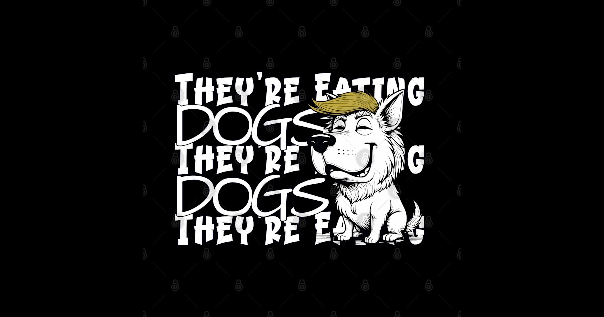 They'Re Eating The Dogs - Theyre Eating The Dogs - Sticker | TeePublic