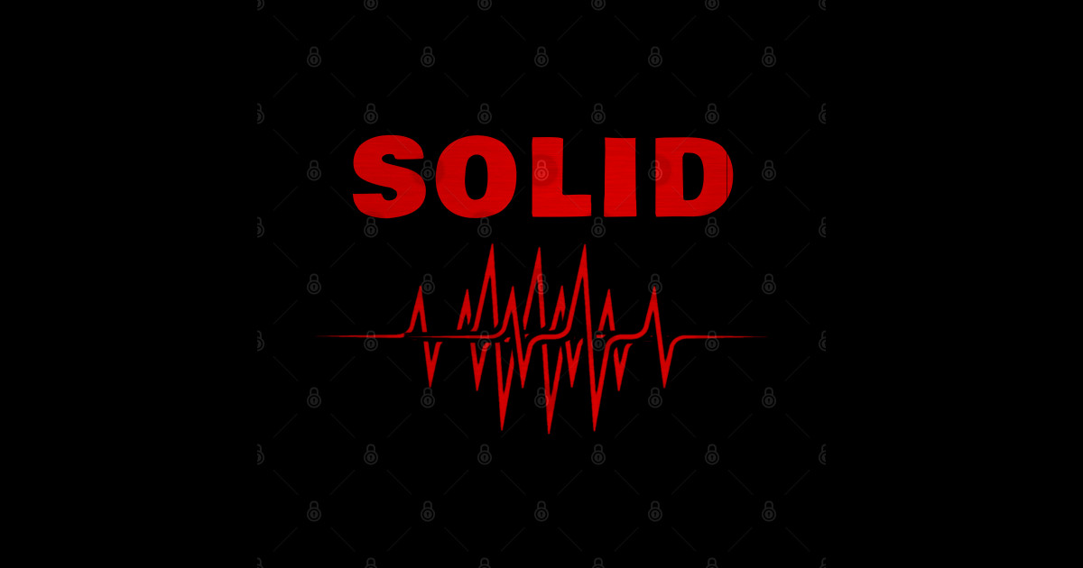 Solid graph - Solid - Magnet | TeePublic