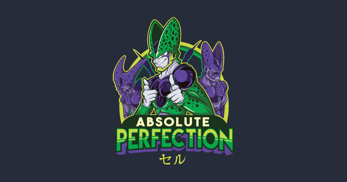 Absolute Perfection - Dragonball Z - Cell - T-Shirt | TeePublic