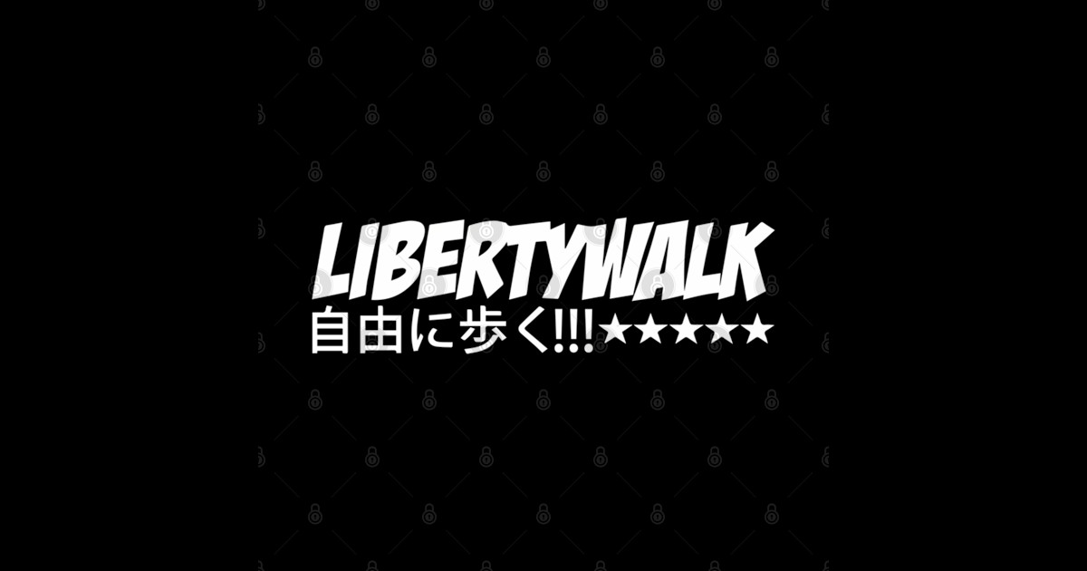 Liberty Walk Logo - Liberty Walk Logo - Posters and Art Prints | TeePublic