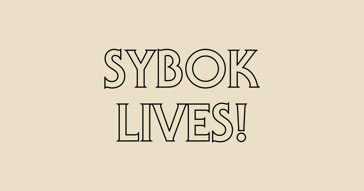 Sybok Lives! (Black Outline) - Sybok - T-Shirt | TeePublic
