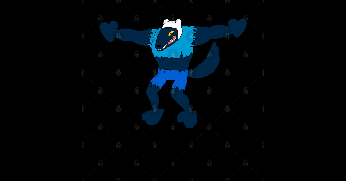 Hug Wolf - Adventure Time - Sticker | TeePublic