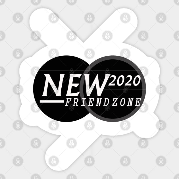 new friend zone - New Friends - Sticker | TeePublic