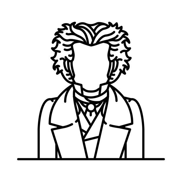 Sweeney Todd - Lineart - T-Shirt | TeePublic