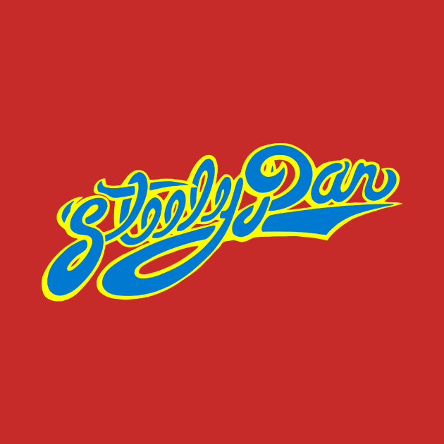 Steely Dan Vintage Logo Tribute - Steely Dan - T-Shirt | TeePublic
