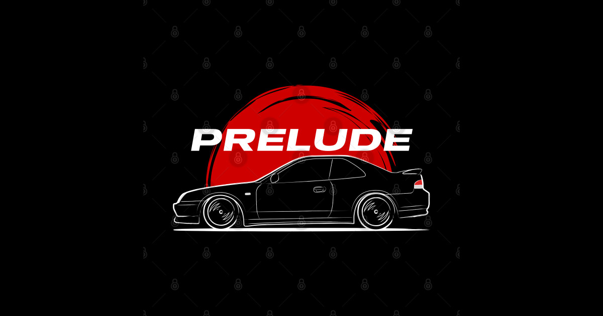 Prelude V - Honda Prelude - Sticker | TeePublic