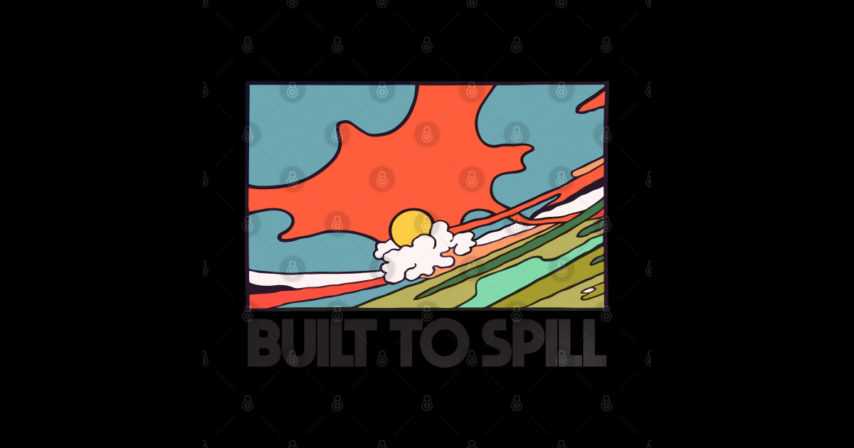 Built To Spill -- Original Fan Artwork - Built To Spill - Sticker ...
