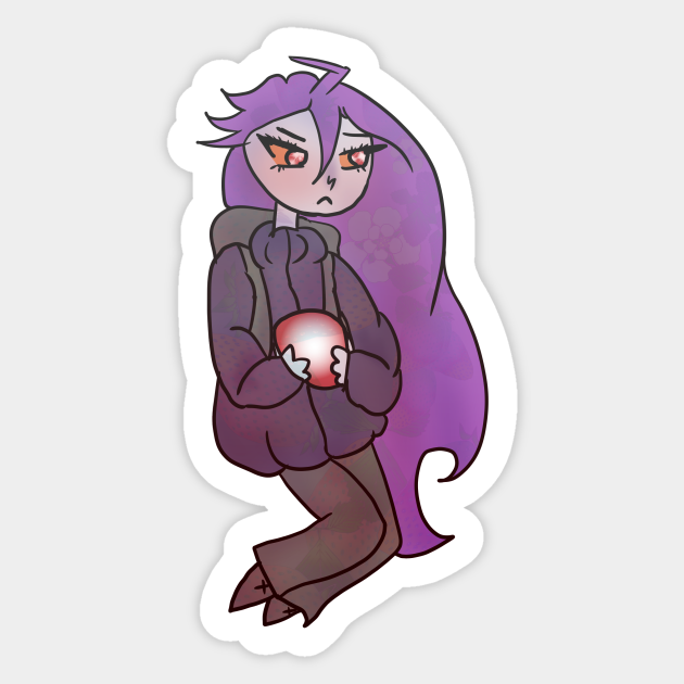 Celeste Antagonist Badeline Orb Sticker and Others - Celeste - Sticker ...