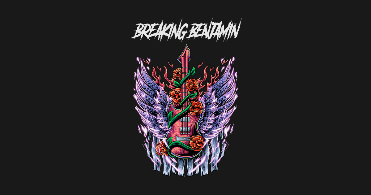 BREAKING BENJAMIN MERCH VTG FAN ART - Breaking Benjamin Merch Vtg - T ...