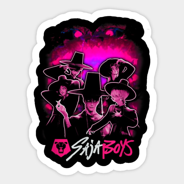 Kpop Demon Hunters Saja Boys Idol Demon Forms Group - Saja Boys ...
