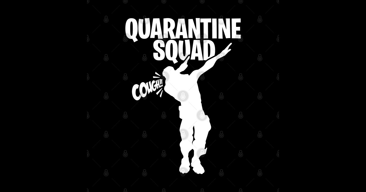 Cough in sleeve Quarantine squad dab dabbing gamer cough in elbow ...
