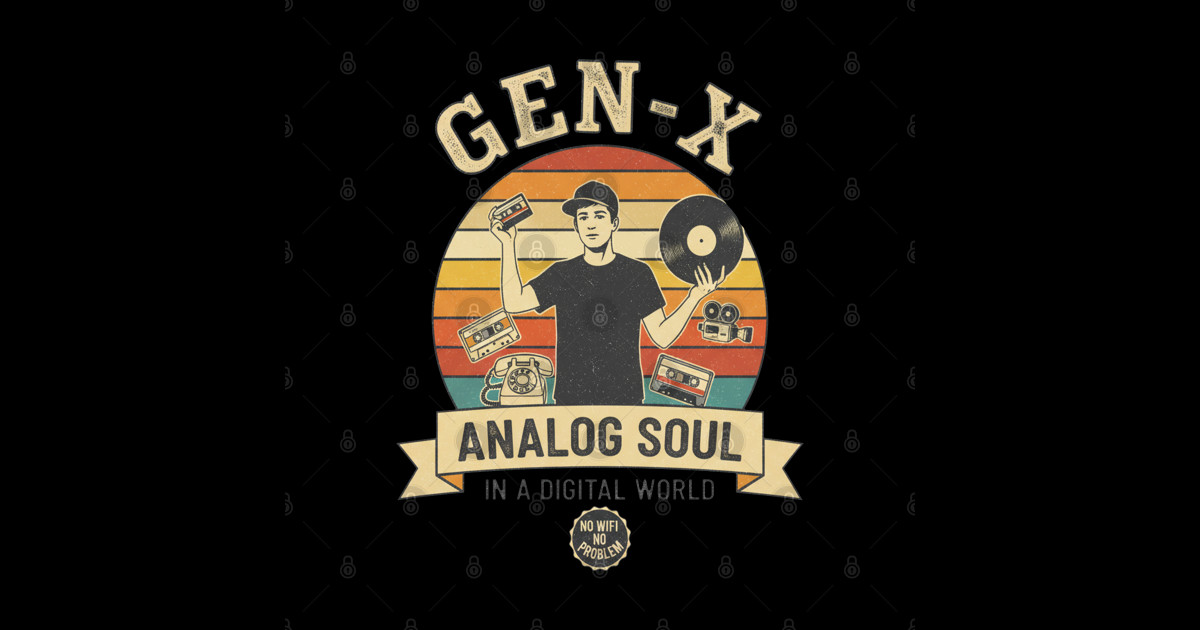 Gen-X: Analog Soul in a Digital World – Retro Tech Vibes - Gen X ...