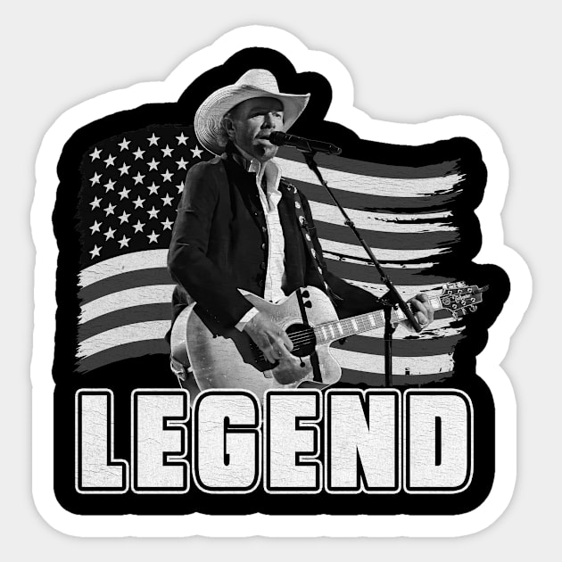classic fan art / toby keith - Toby Keith - Sticker | TeePublic