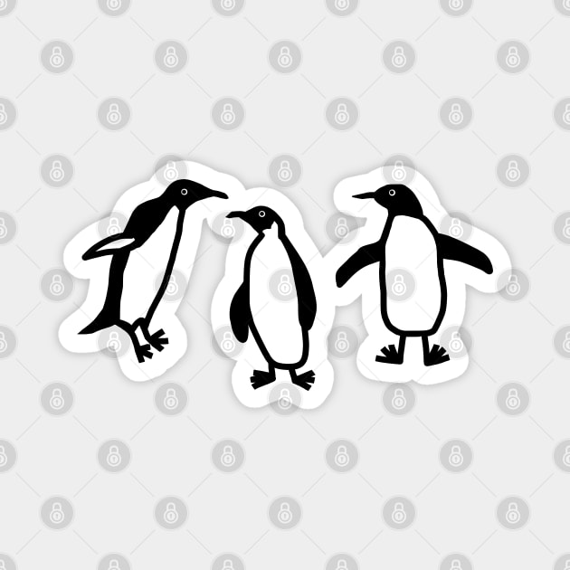 dancing penguin drawing
