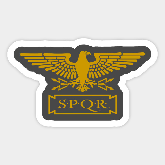 SPQR - Spqr - Sticker | TeePublic