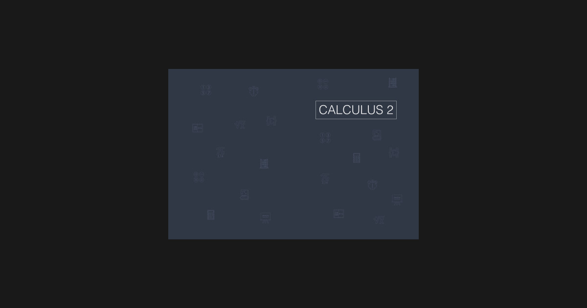 Calculus 2 notebook - Calculus 2 - T-Shirt | TeePublic
