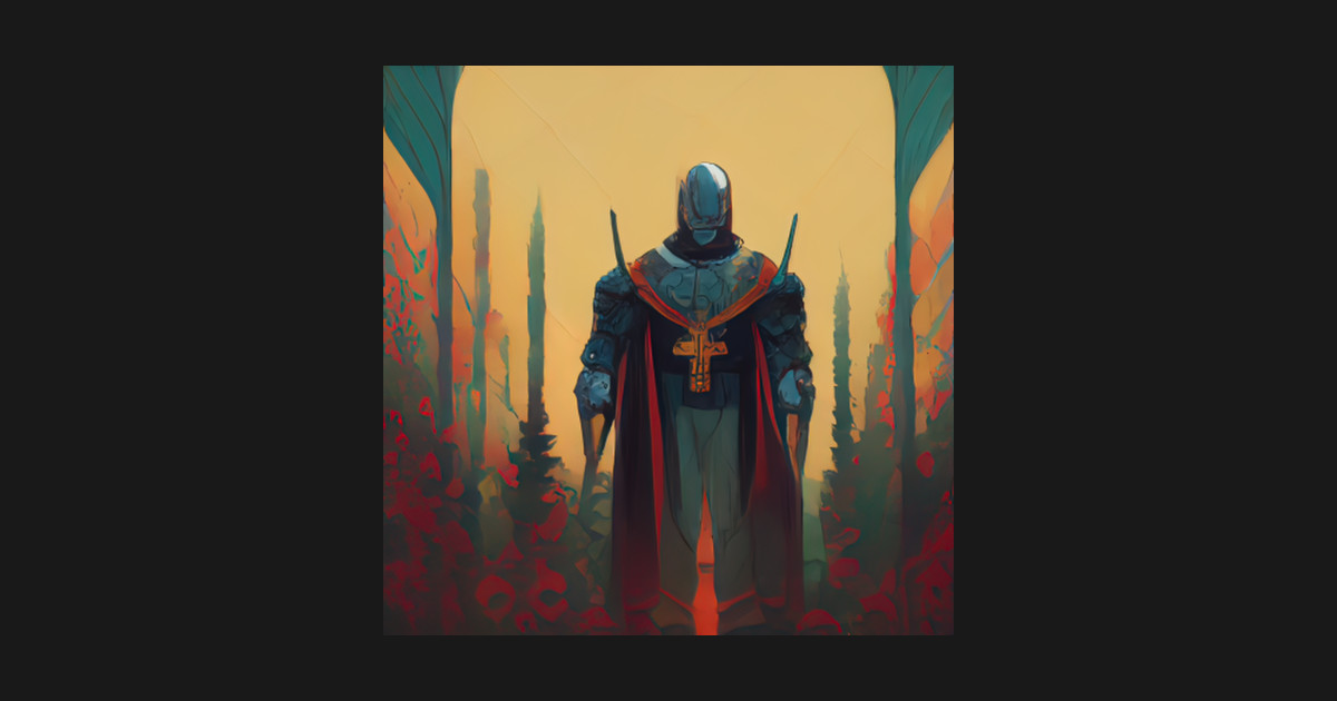 Lord Knight | Comics Style - Comics - T-Shirt | TeePublic