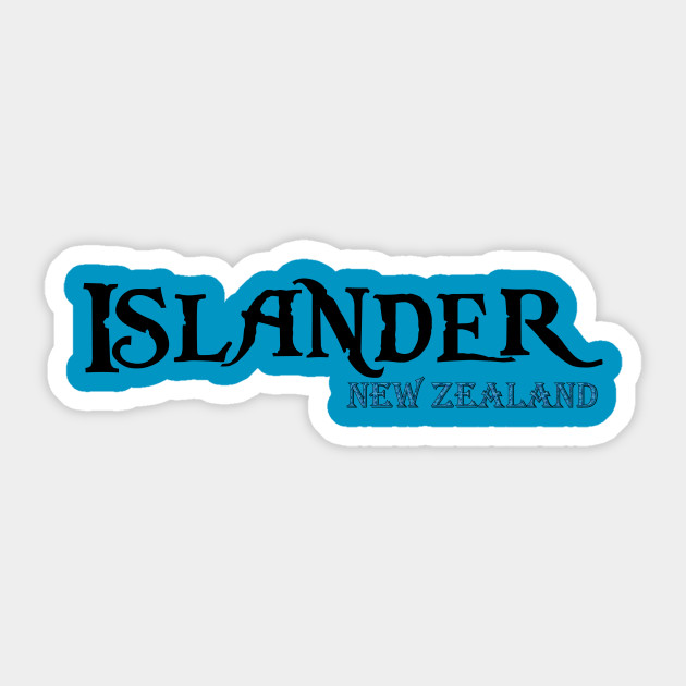 Islander - New Zealand - Islander New Zealand - Sticker | TeePublic