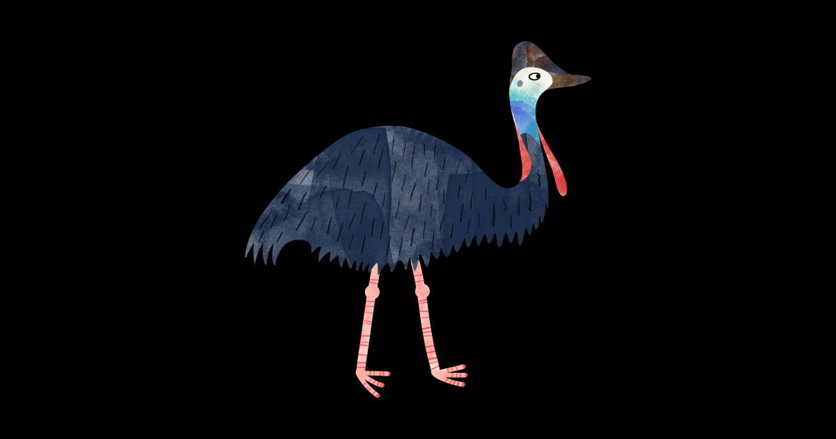 Cassowary - Cassowary - Sticker | TeePublic