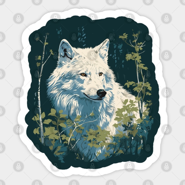 White Wolf - White Wolf - Sticker | TeePublic