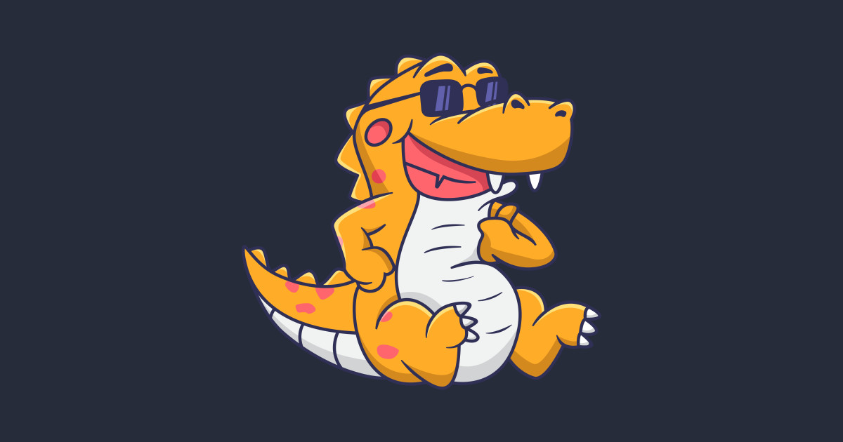 Cute Crocodile - Crocodile - T-Shirt | TeePublic