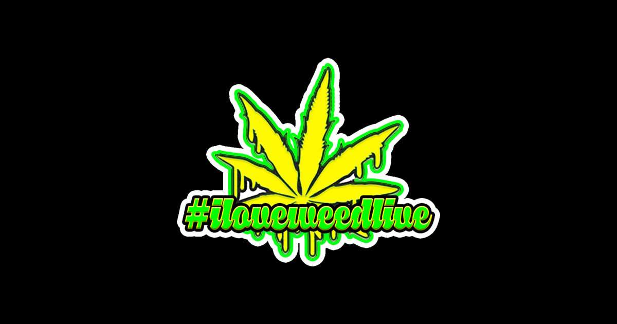 Drippy Leaf - Weed - Sticker | TeePublic