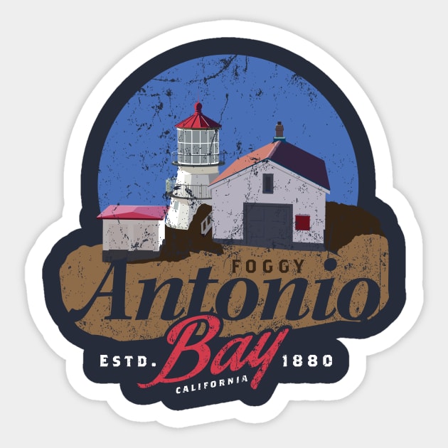 Antonio Bay - The Fog - Sticker | TeePublic