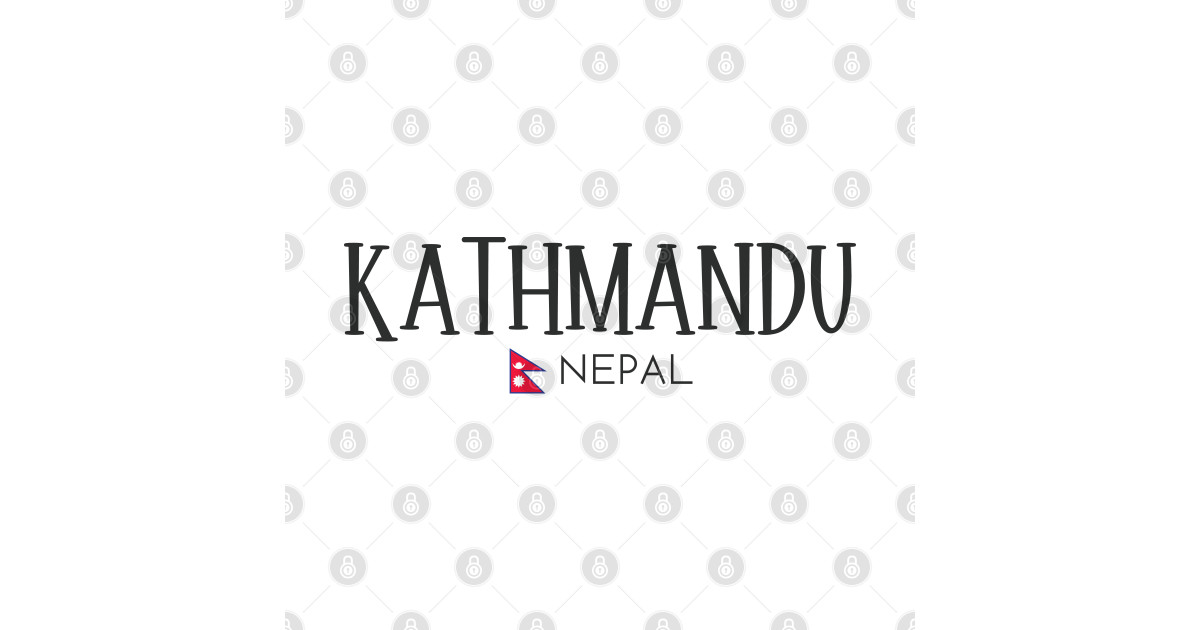 Kathmandu - Nepal - Kathmandu - T-Shirt | TeePublic