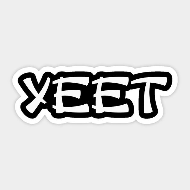 Yeet Asian Style - Yeet - Sticker | TeePublic