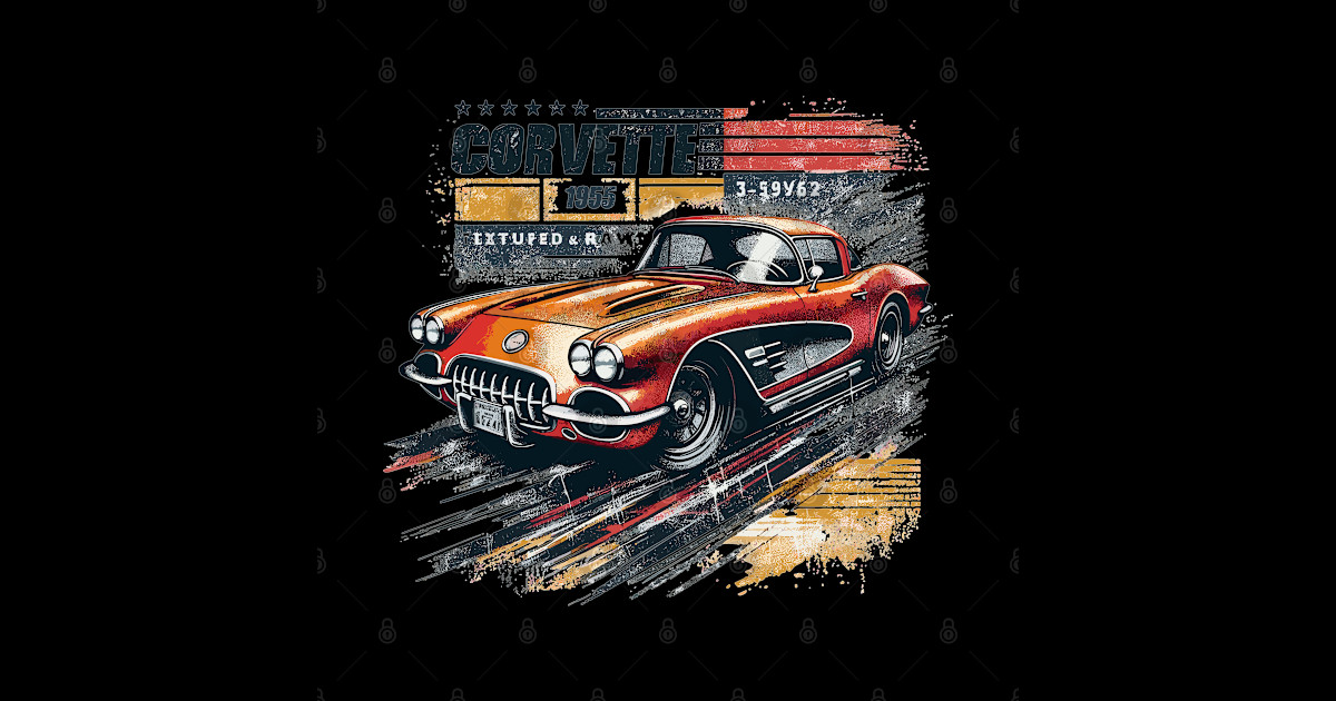 Corvette C1 - Corvette - Sticker | TeePublic