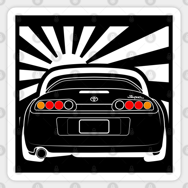 Supra MK4 JDM - Toyota Supra - Sticker | TeePublic