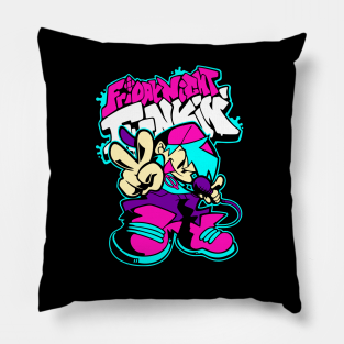 Friday Night Funkin Pico Character Fnf Pillows for Sale | TeePublic