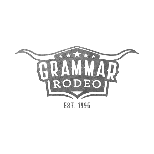 Grammar Rodeo (Black) - Simpson - T-Shirt | TeePublic