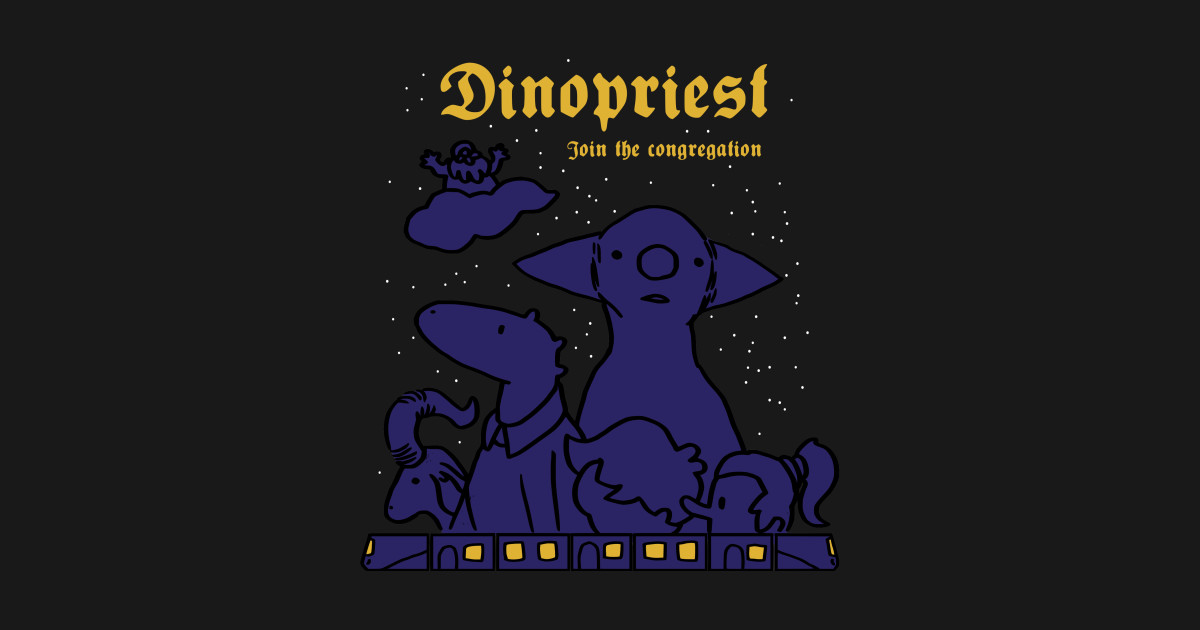 Dino-Priest: Squad Up Tee - T-Shirt | TeePublic