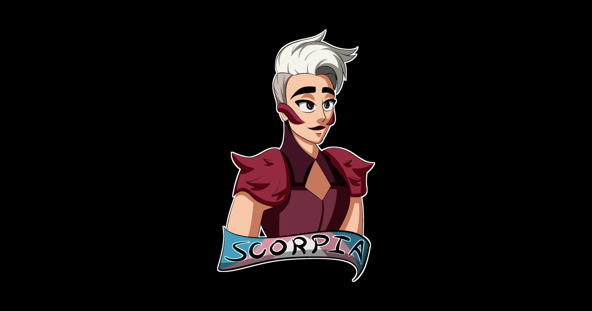 Scorpia - She Ra Fanart - Scorpia - Sticker | TeePublic