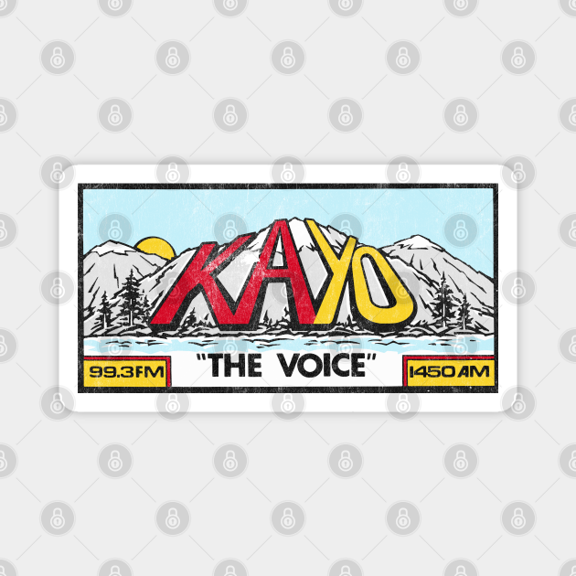 Aberdeen 99.3 FM KAYO / 80s Radio Station - Radio Station - Magnet ...