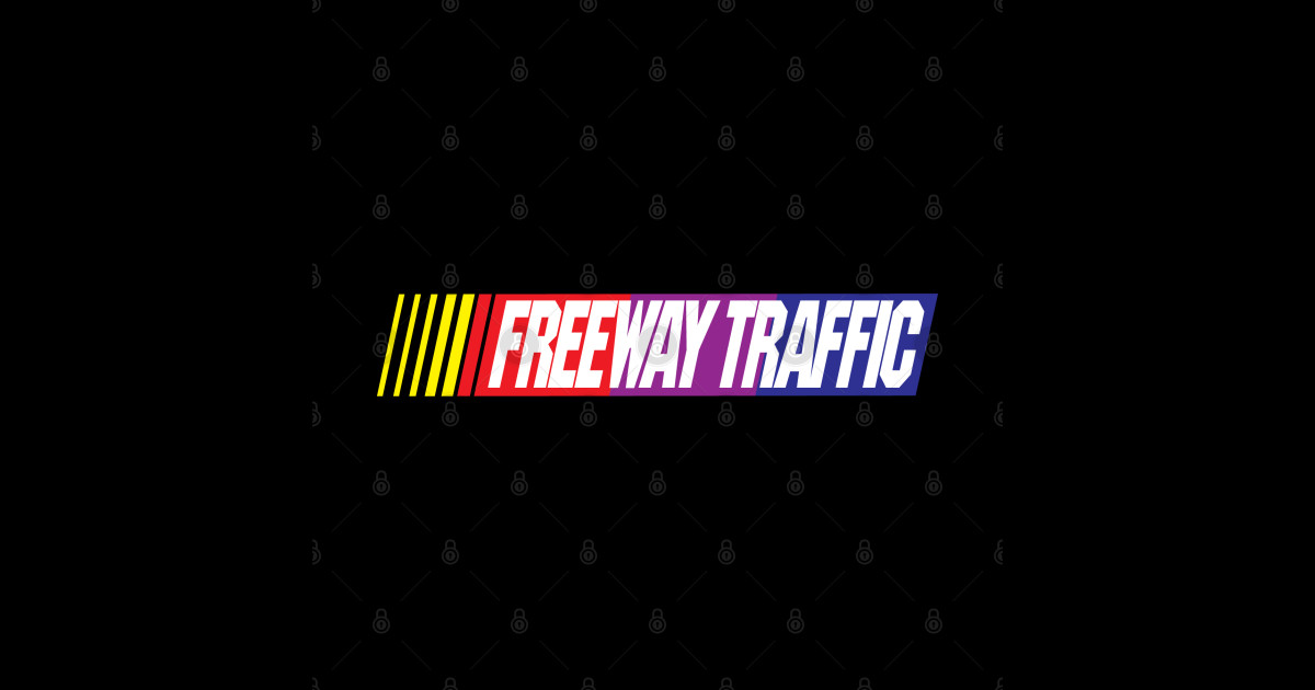 FREEWAY TRAFFIC - Racing - Sticker | TeePublic