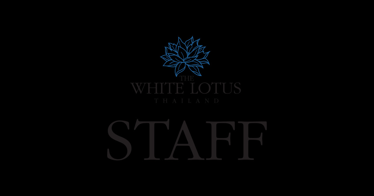 White Lotus Staff - The White Lotus - Sticker | TeePublic