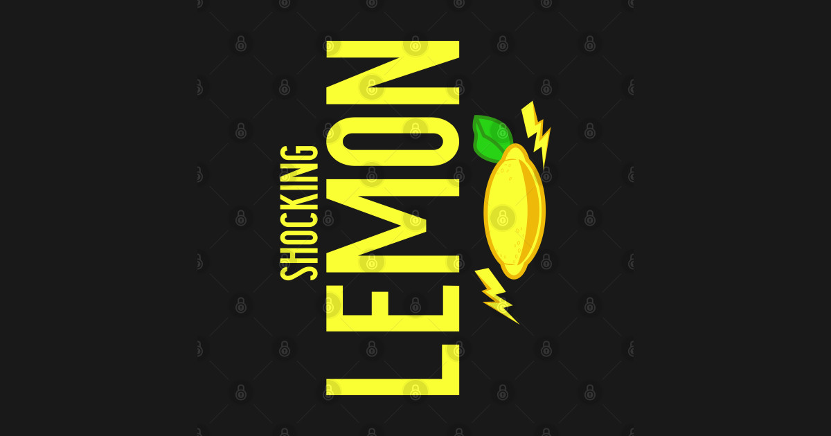 Shocking Lemon v10 - Shocking Lemon - T-Shirt | TeePublic