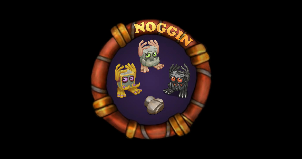 My Singing Monsters Noggin Circle - Msm - Sticker | TeePublic