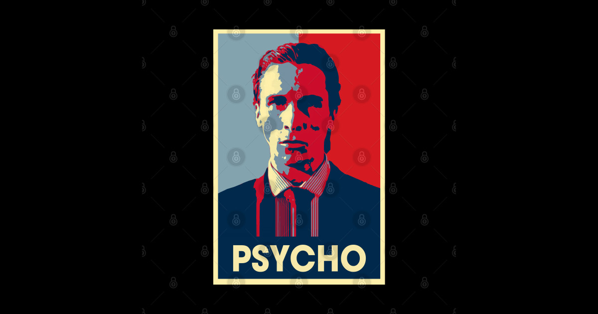 Vintage B Movies Characters Movies - Psycho - Sticker | TeePublic