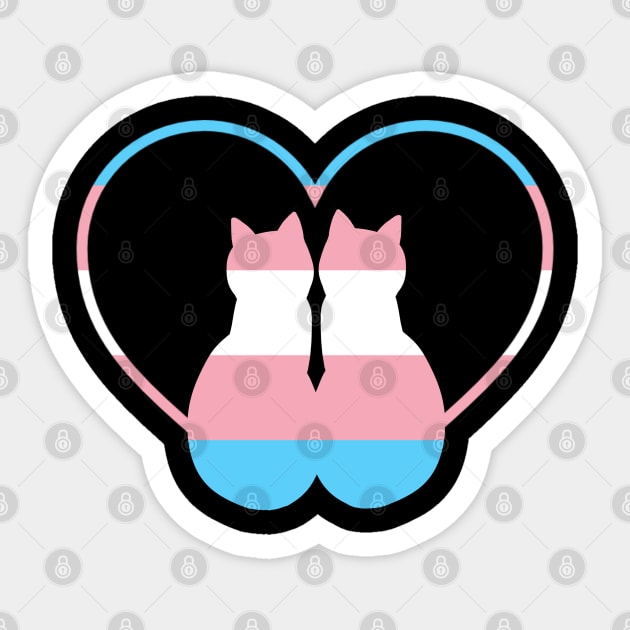 Cat Transgender Flag LGBT Pride Month Love - Transgender Pride ...