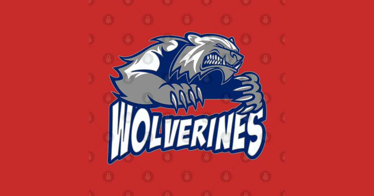 Wolverines Sports Logo - Wolverines - T-Shirt | TeePublic